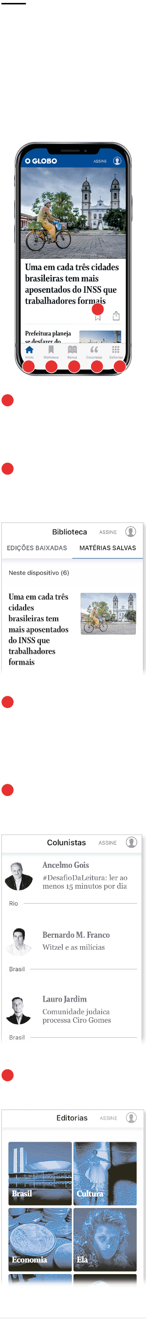 O GLOBO lança app para celular que reúne conteúdo do site e do papel ...