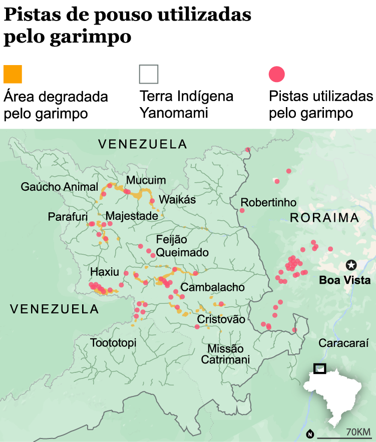 Vídeo: Garimpo ilegal abre crateras na Terra Indígena Yanomami; assista ...